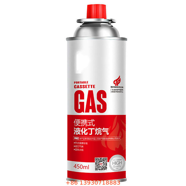 Outdoor Adventure Butane Gas Canister Butane Fuel Can Straight Wall Type