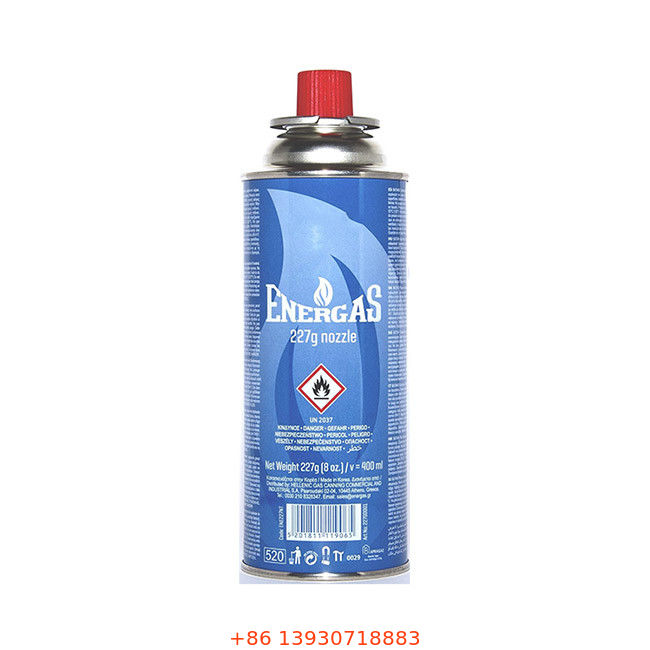 CMYK 4 Color And Panton Color Cooking Butane Gas Canister for Barbecue