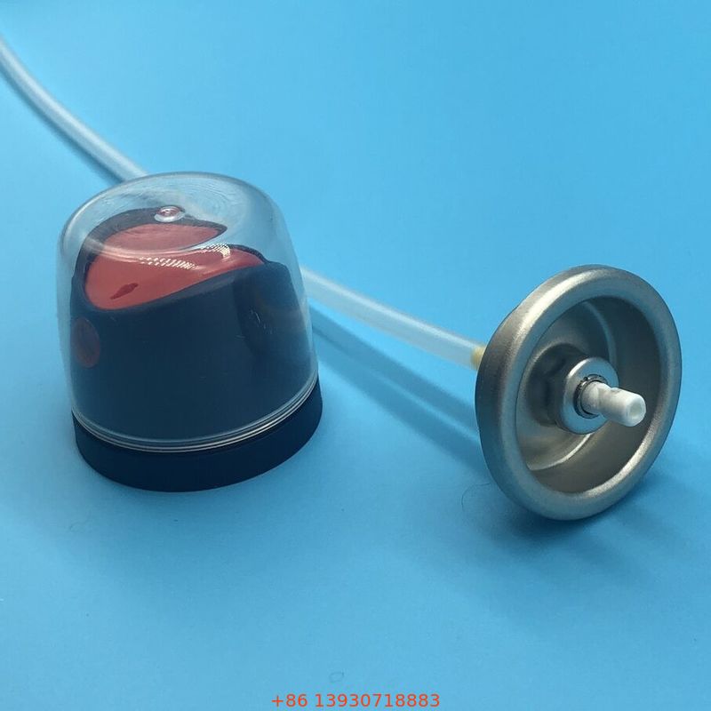 Red Aerosol Actuator for Automotive Spray Cap with PP And POM at ...