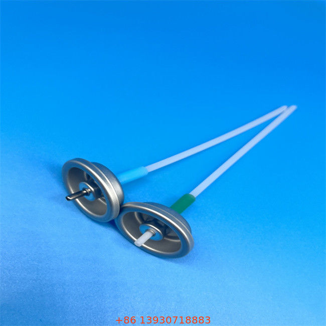 Metered Aluminum Aerosol Valve Single Use Button Actuator Silver Finish ...