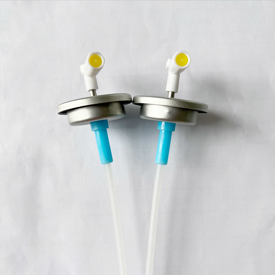 One Inch Precision Aerosol Valves Metered Valve In Aerosol Metal stem