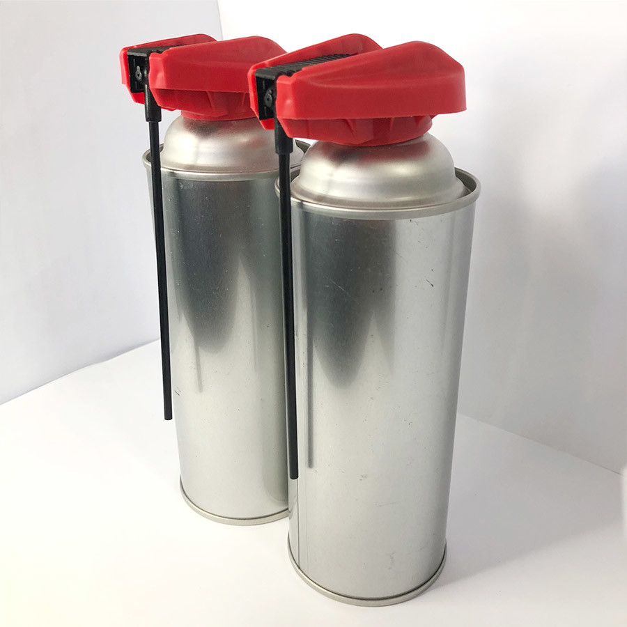 Foldable Tube Plastic Aerosol Spray Nozzle Hand Spray Nozzle 50.1mm Width