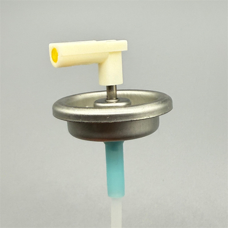 One Inch Metal Stem Metered Valve For Aerosol Dispensing Precision ...