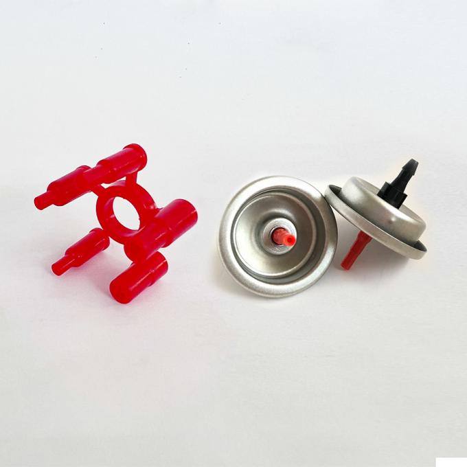 25.4mm Tinplate Refillable Lighter Valve With Adaptor Component Part