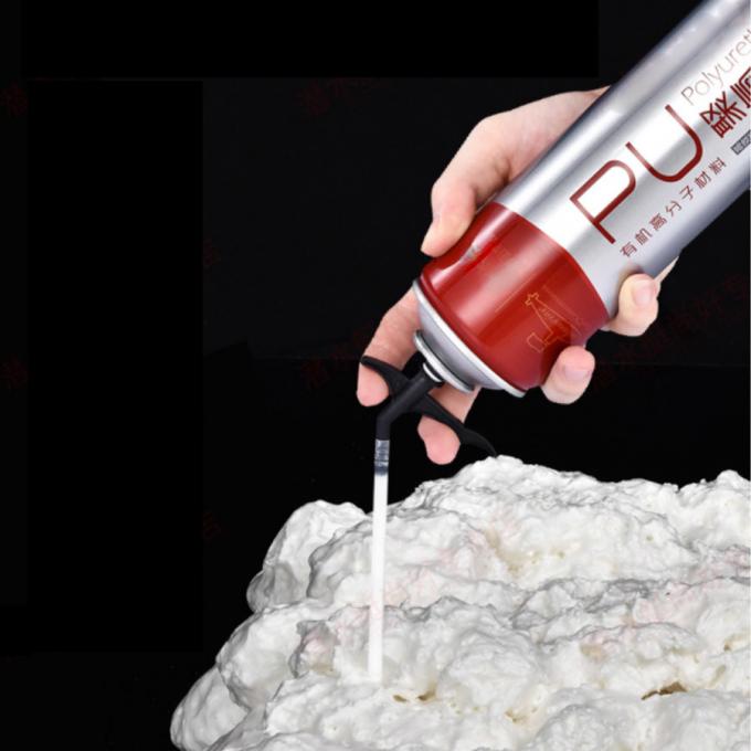 Tube Type One Inch Aerosol Pu Foam Spray Valve With Tube And Cap For ...