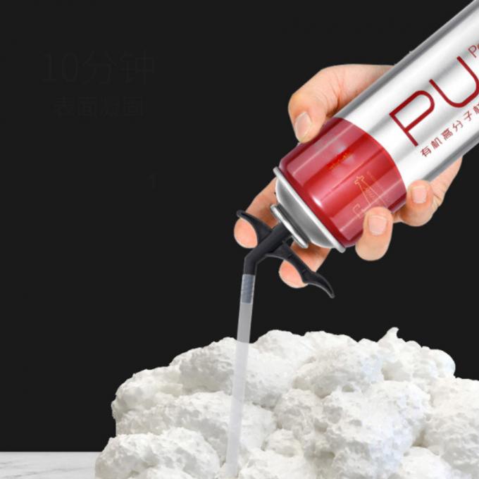 Tube Type PU Foam Cleaner Aerosol Valve With Tube And Cap For Aerosol ...