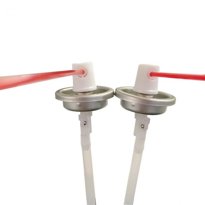 One Inch All Direction Aerosol Spray Valve For Carburetor Cleaner Spray